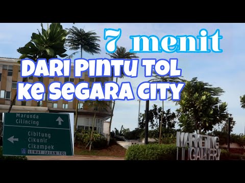 Jarak Pintu Tol ke Segara City Cuma 6 Menit Pake Mobil