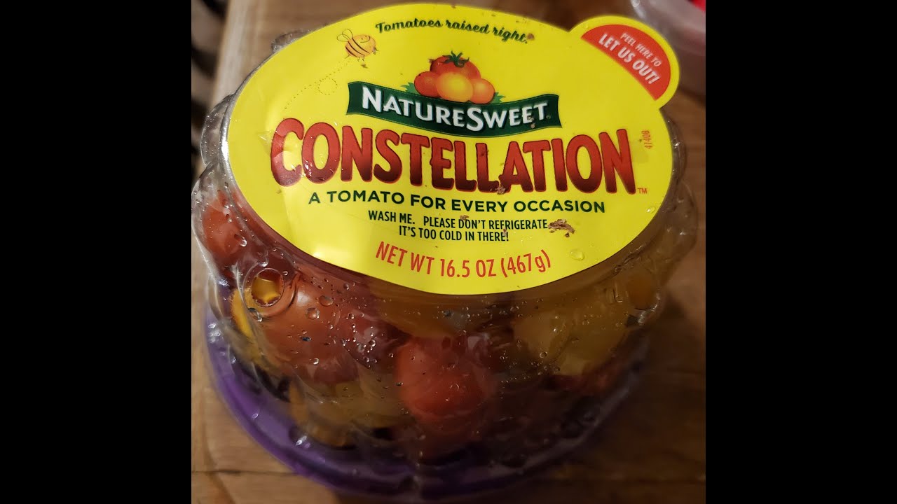 NatureSweet Constellation Grape Tomato Mix Review - YouTube