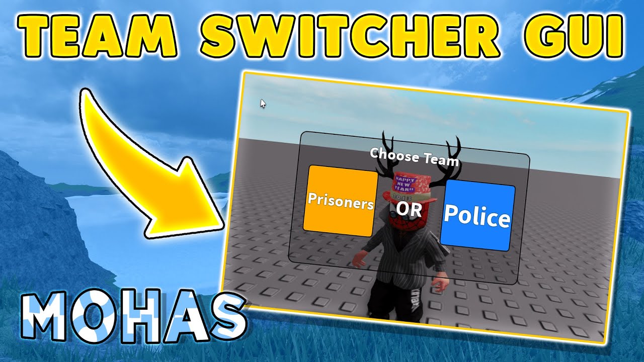 Team Changer Gui / Team Switcher Gui - ROBLOX STUDIO 2022 - YouTube