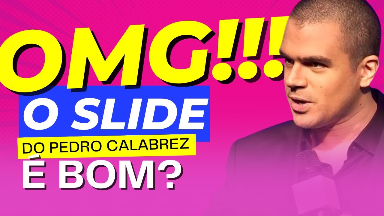 OS SLIDES do PEDRO CALABREZ São Bons? Análise de Apresentação Criativa ...