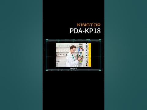 Scan any code effortlessly with Kingtop PDA, KT-KP18 - YouTube