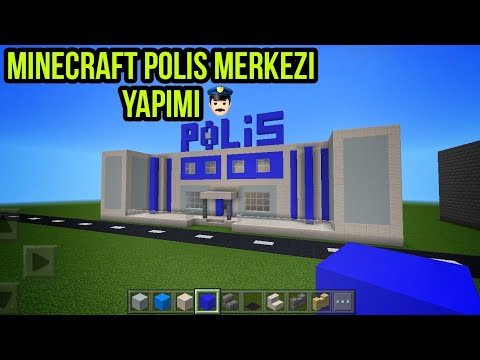 MİNECRAFT POLİS MERKEZİ YAPIMI | ŞEHİR KURUYORUZ! MİNECRAFT PE - YouTube