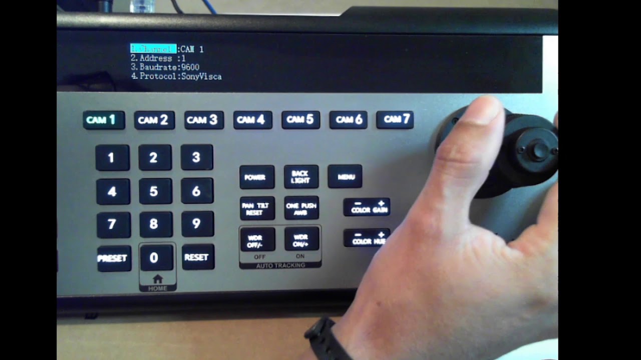 AVer CL01 Camera Controller Quick Start - YouTube