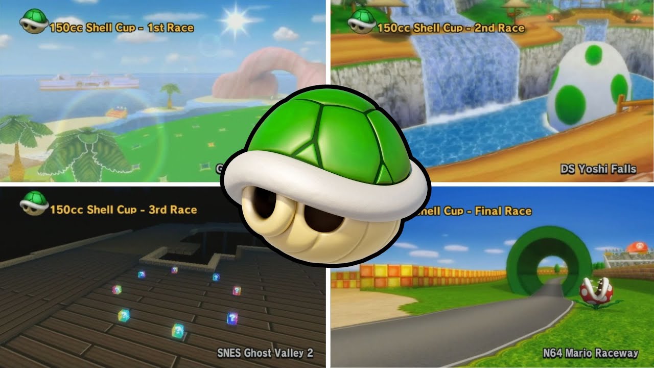 Mario Kart Wii - Shell Cup - YouTube