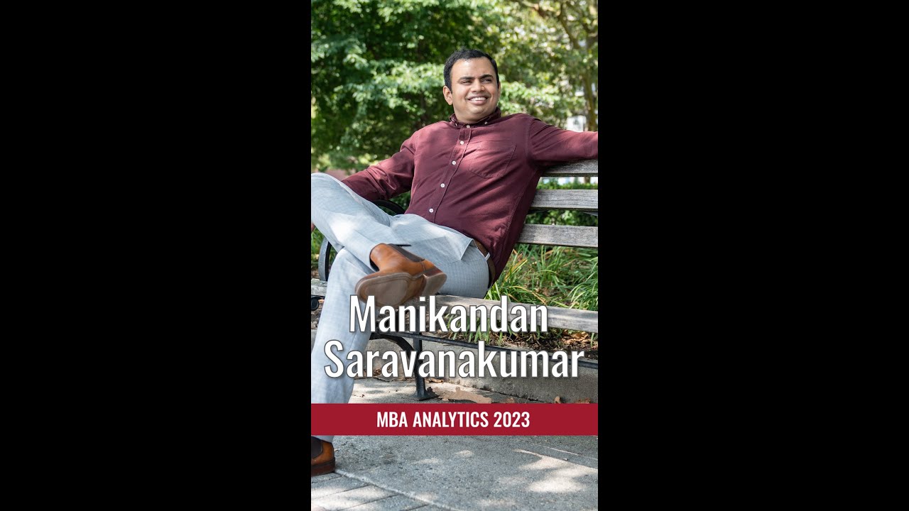 Student Spotlight - Manikandan Saravanakumar - YouTube
