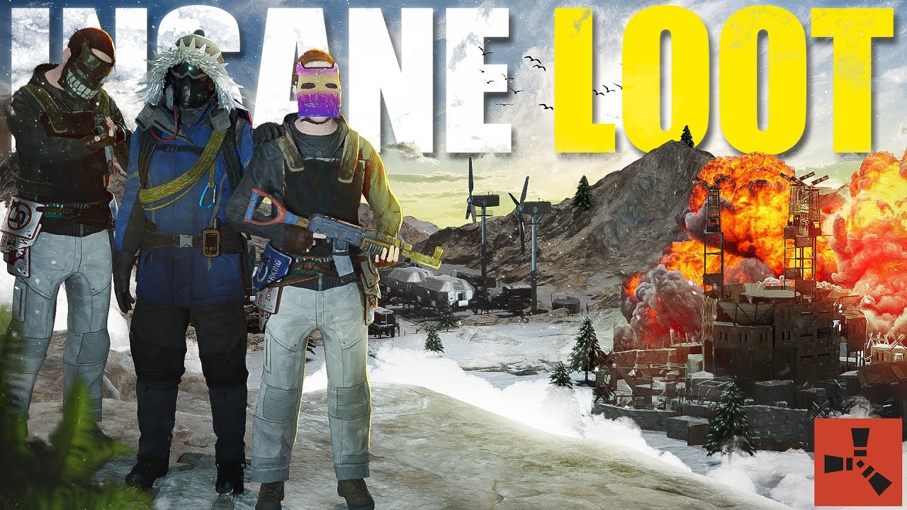 Raiding EVERYONE on FORCE WIPE for INSANE Loot - Rust - YouTube