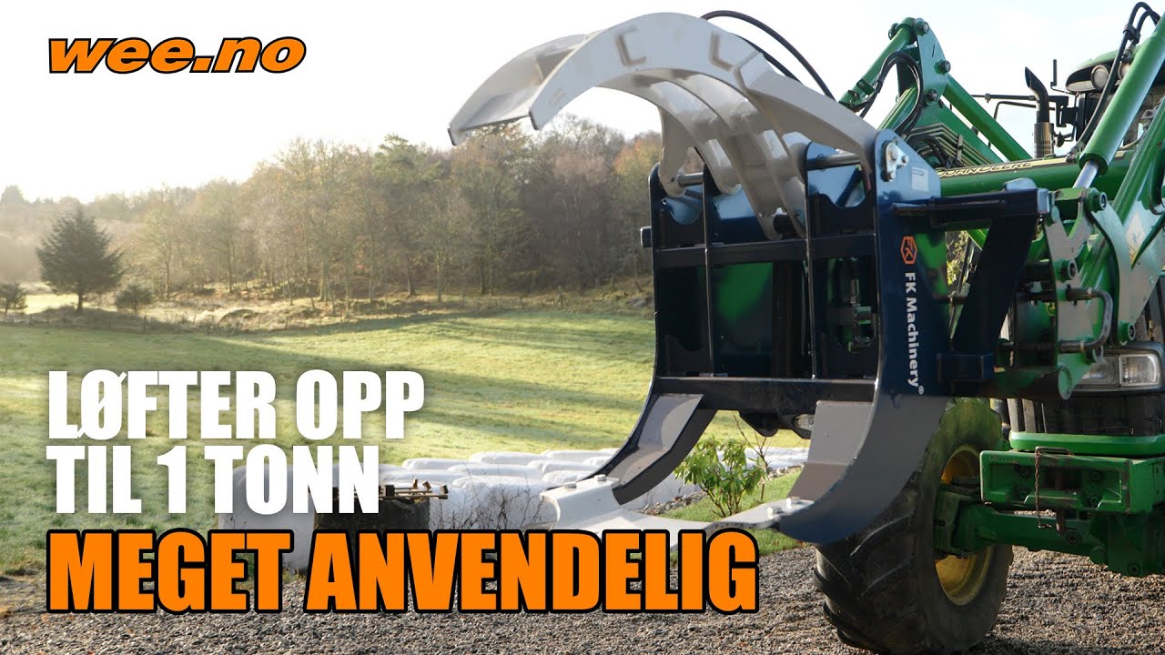 FK Machinery | UWG1 Tømmergrip - YouTube