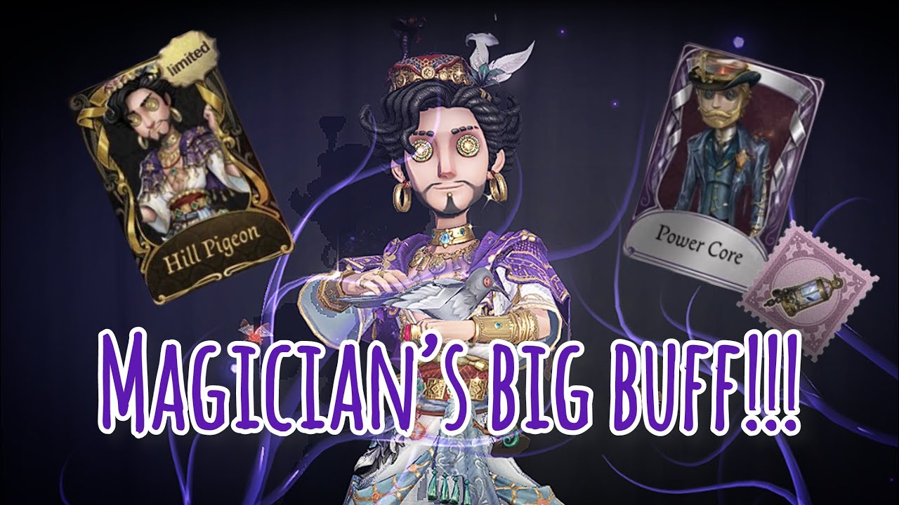 Identity V | Playing Magician Cause His New Buff Is Here!!!! - YouTube