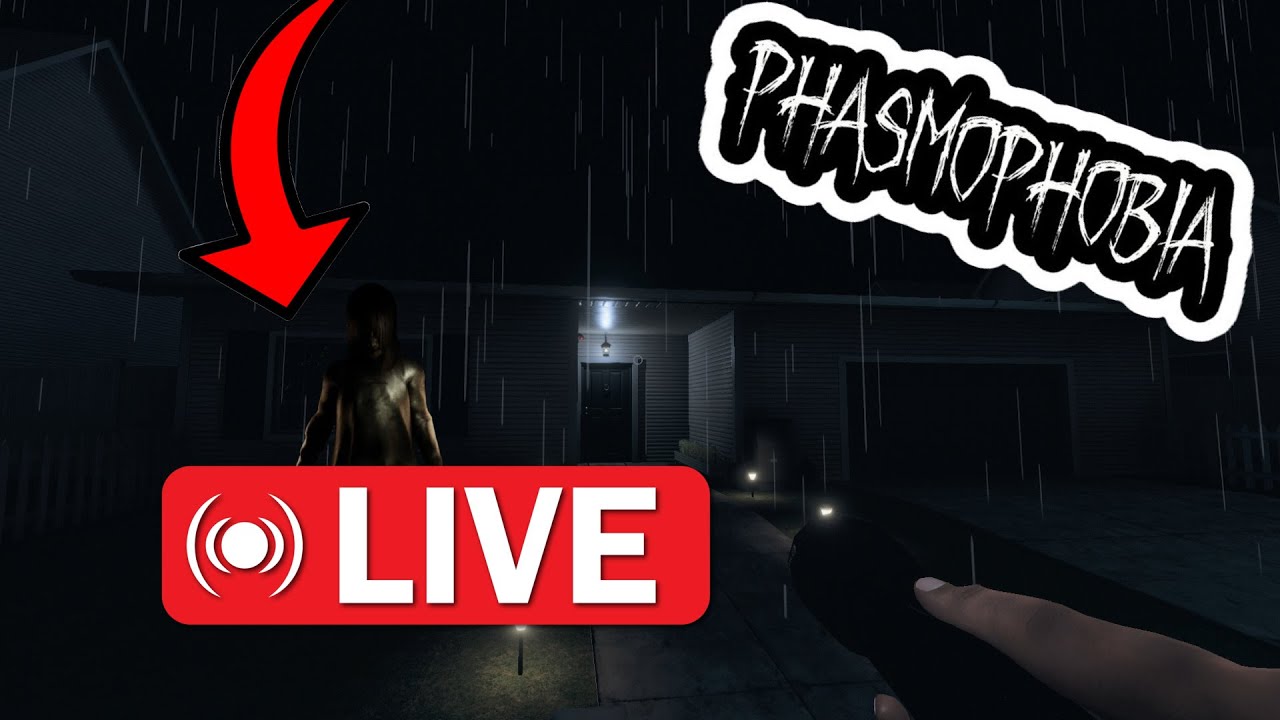 Playing Phasmophobia Live??? (Day 1) - YouTube