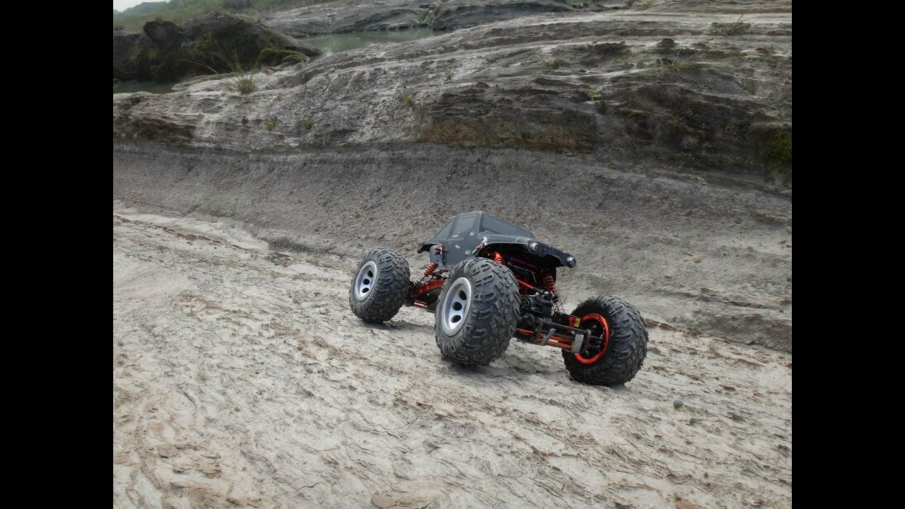 1/8 4x4 RC Remote Control Offroad River Bed Climbing Large Wheel Truck ...