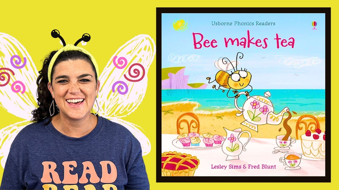 Bee Makes Tea 🐝 🫖 | Kids Books Read Aloud | Usborne Books - YouTube