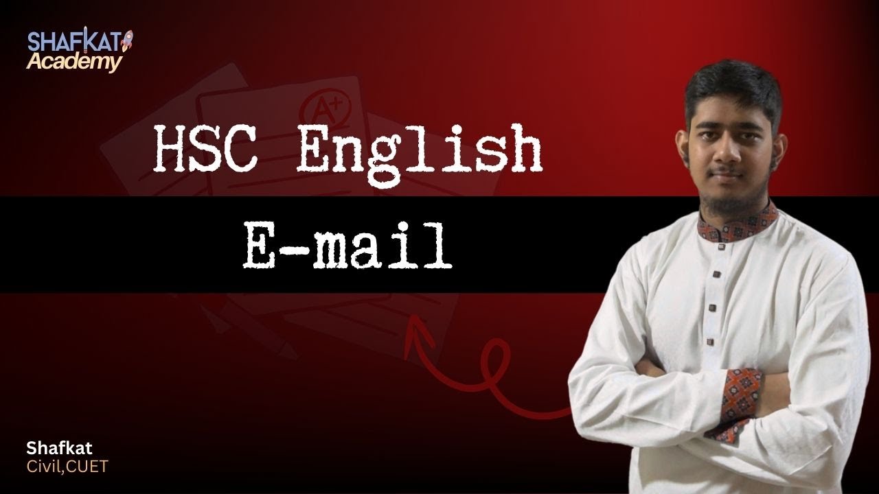 Email Writing | HSC English - YouTube