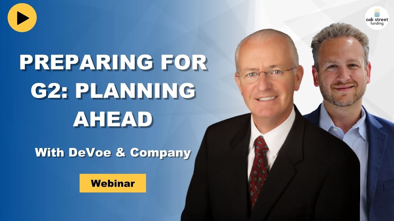 Preparing for G2: Planning Ahead with DeVoe & Company - YouTube