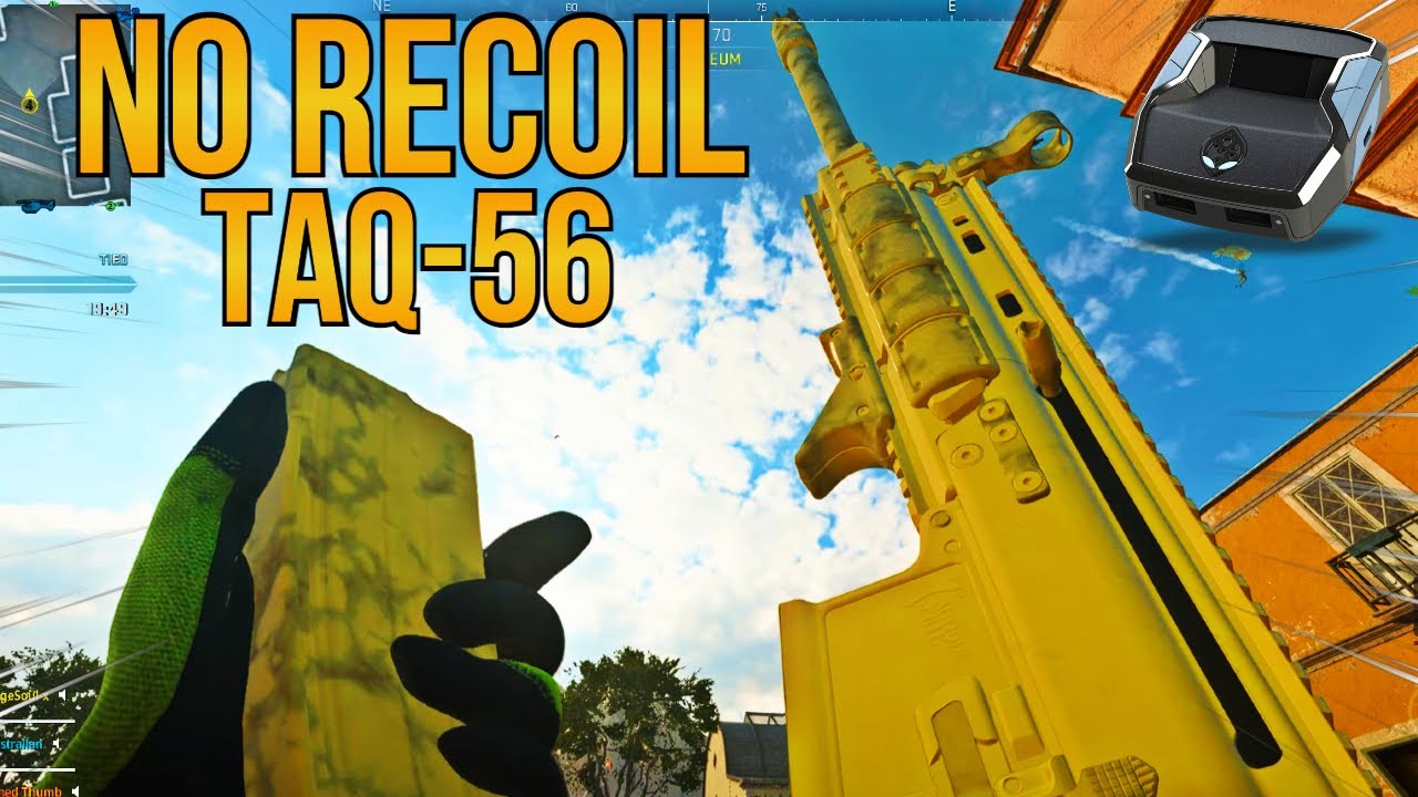 NO RECOIL TAQ 56 | Taylordrift Outcast | Working Out Anti Recoil + Aim ...