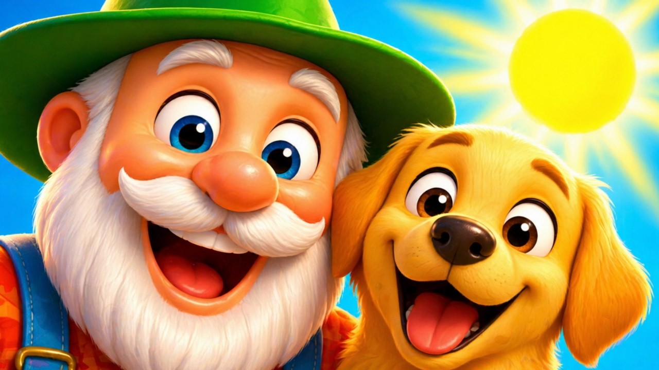 🎵 Kids Song with Lyrics | This Old Man | Sing-Along Fun 🎵 - YouTube