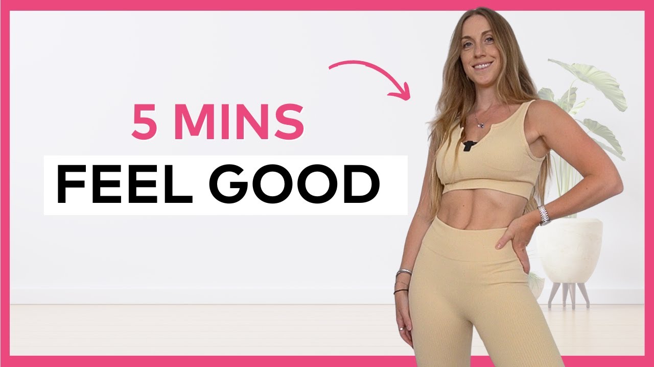 Feel Good Workout - Cardio +Toning, 5 Minutes - Full Body, No Equipment ...