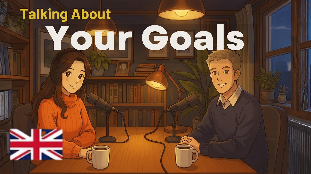 How to Talk About Your Goals in English | English Conversation Practice ...