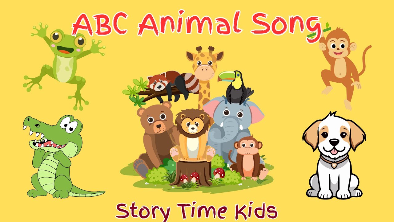 Animal ABC Sounds Song 🎵 | Fun Alphabet with Animal Sounds ...