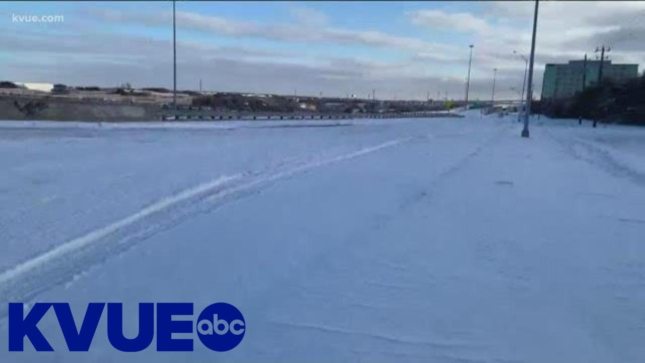 Austin roads covered in snow, ice amid winter weather storm | KVUE ...