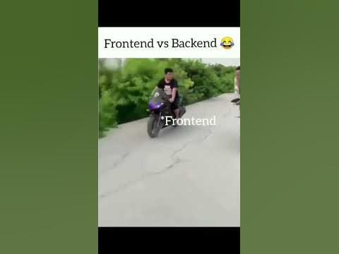 Frontend Backend #meme #memes #funny #shorts #short #shortsfeed # ...