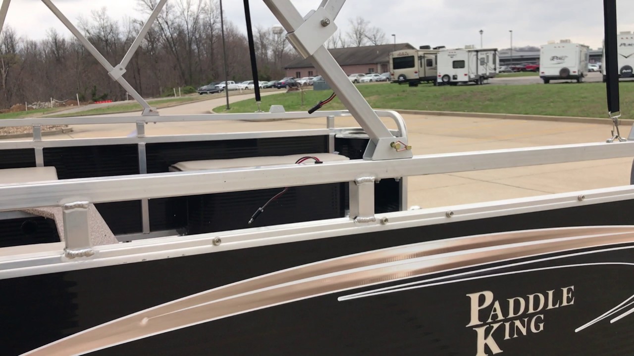 2017 Paddle King Lo Pro Angler Black and Tan - YouTube