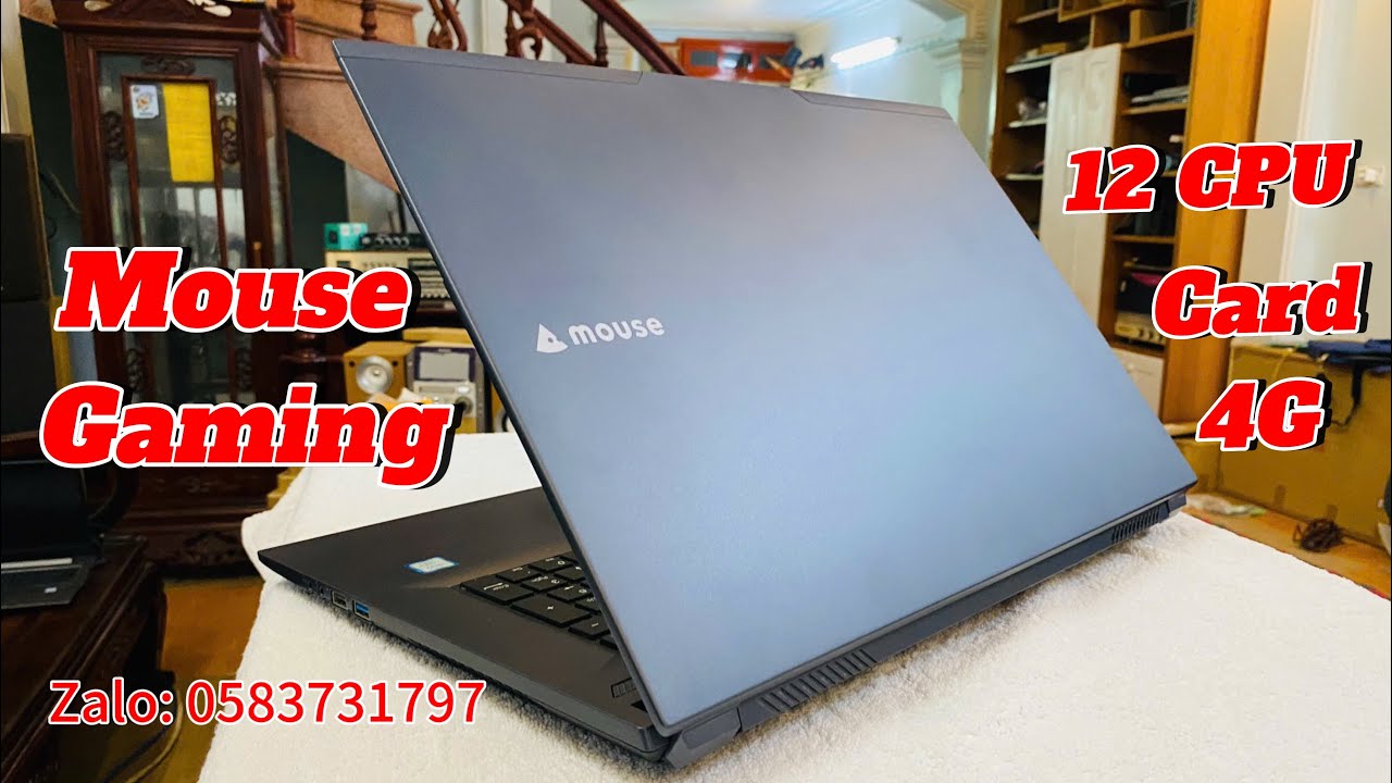 🔴Mouse Gaming 17 I7 8750H - 12 CPU, Ram 16G, SSD 256G + 1TB, 17", Nvidia GTX 1050(4G) #gaming ...