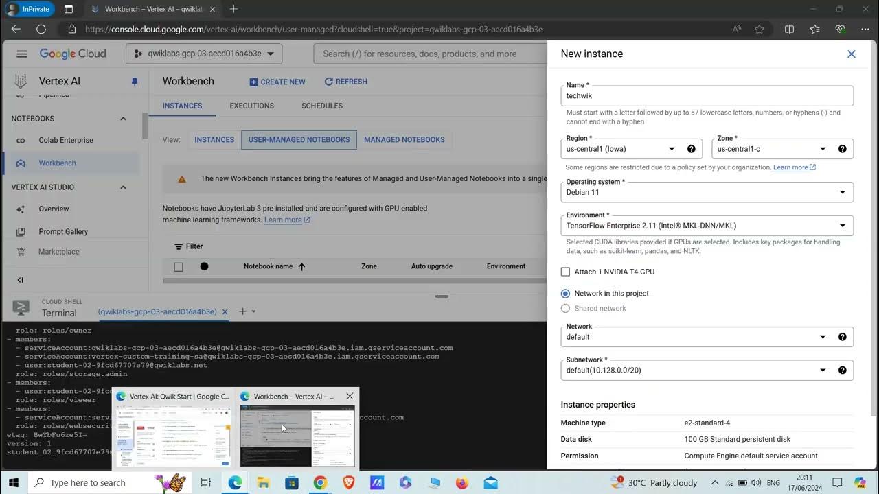 Vertex AI: Qwik Start Lab GSP917 solution |Build and Deploy Machine Learning Solutions on Vertex ...