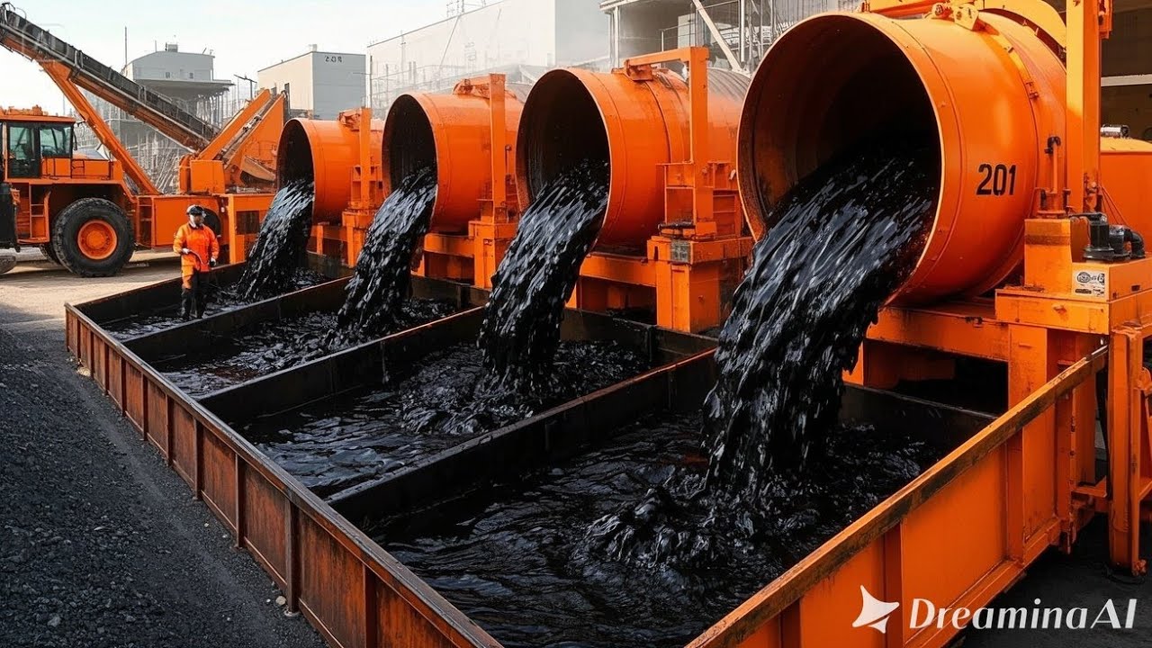 Comment l'ESSENCE est fabriquée à partir du PÉTROLE BRUT | Comment le ...