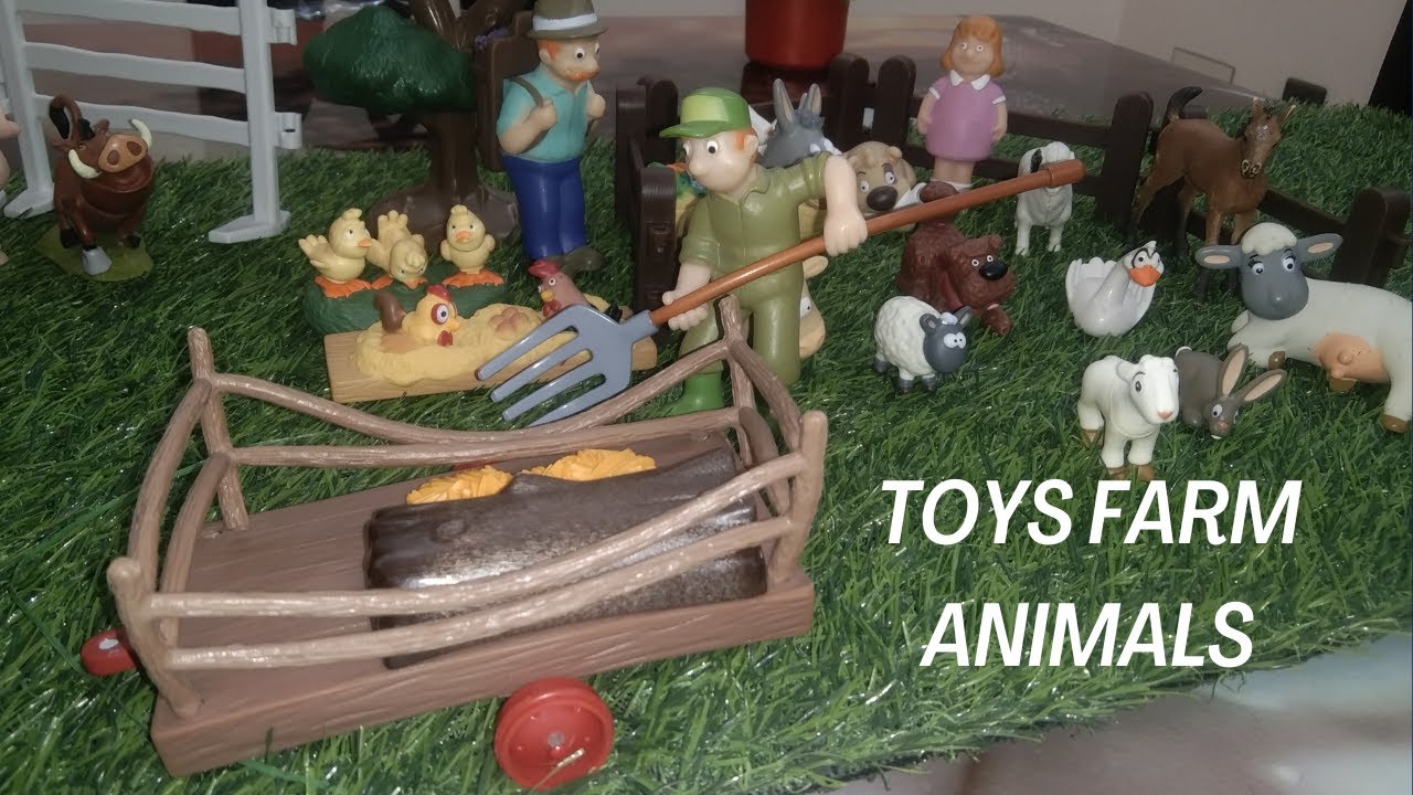 toys farm animals|toy animals|cow|sheep|pig|hourse|dog|cat|donkey ...
