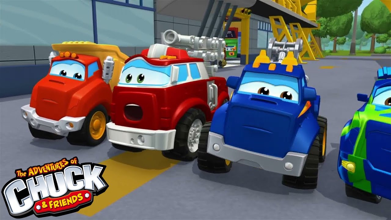 Learn with Chuck & Friends | Truck ‘N Roll | Cartoon for Kids - YouTube