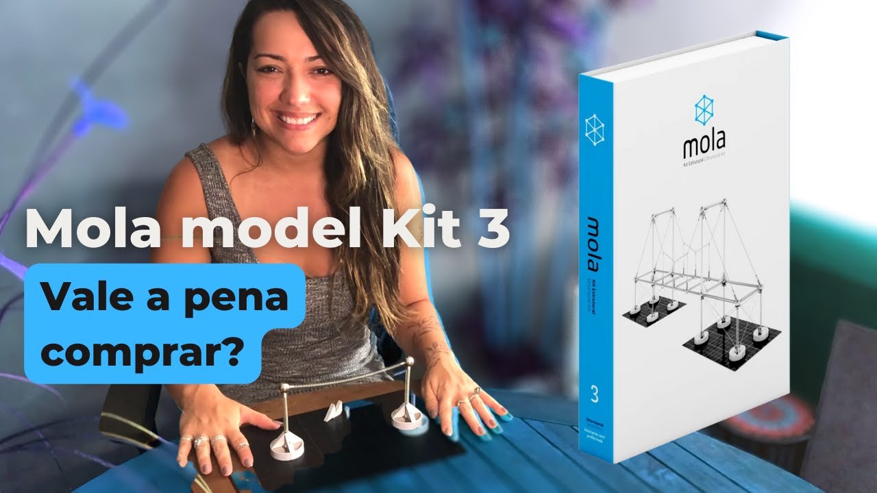 SONHO DE TODO ENG. ESTRUTURAL! Mola Structural Model Kit 3 - Unboxing e ...