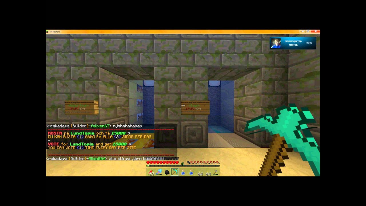 Letsplay Minecraft LundTopia Epsiode 3 (Svenska) - YouTube