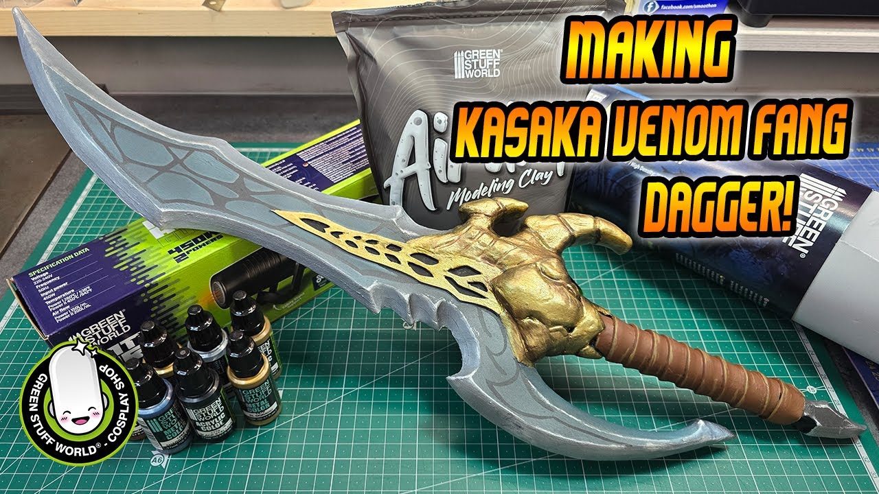 Making Kasaka's Venom Fang Dagger From Solo Leveling for COSPLAY - YouTube