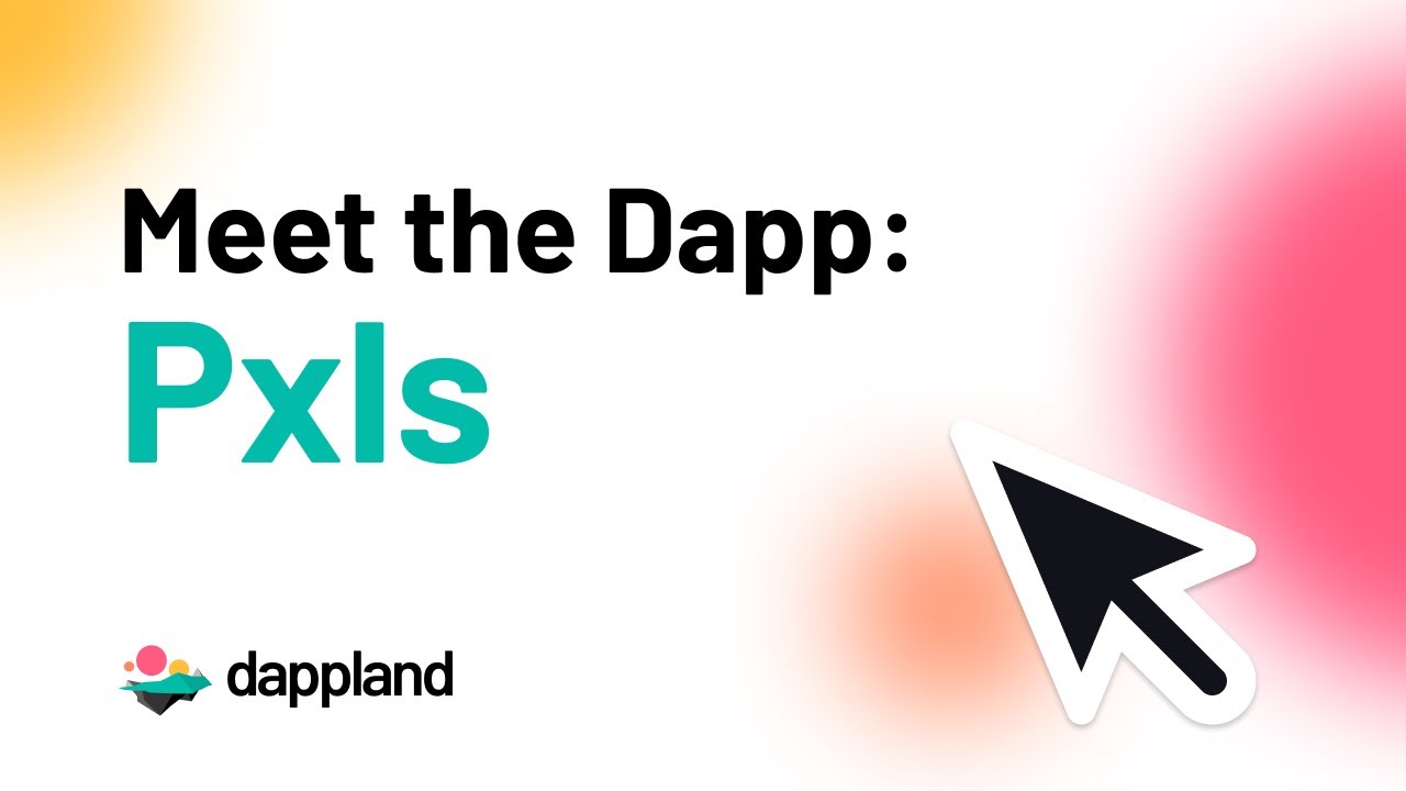 Meet Pxls - The global on-chain collaborative artwork platform - YouTube