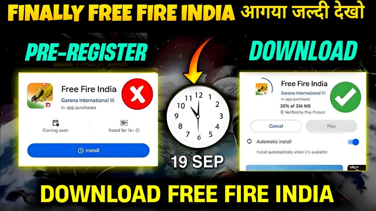 Finally Free Fire India is Available 😍| Free Fire India Launch Date ...