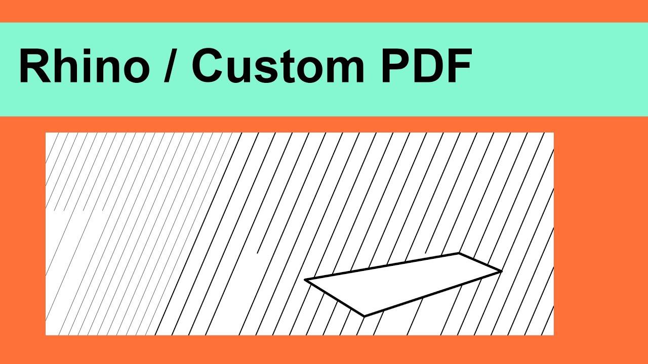 Rhino Print Custom PDF - YouTube