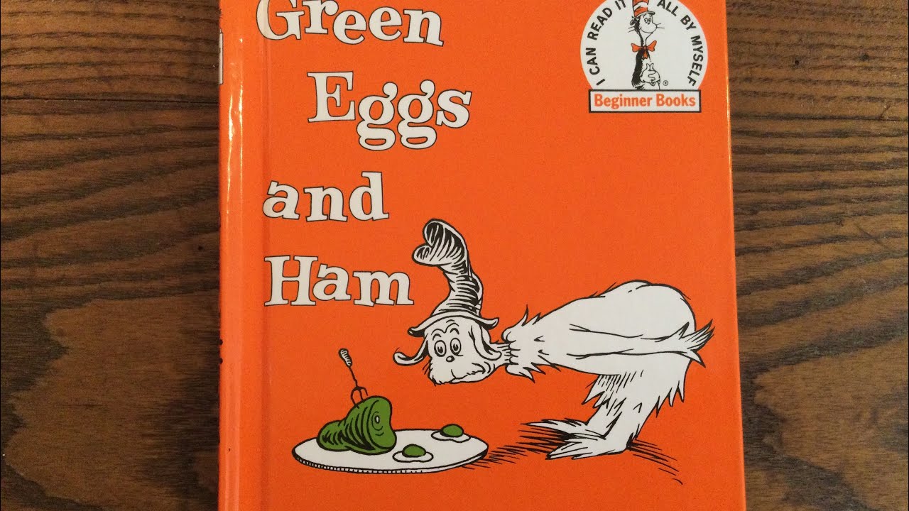 Green Eggs And Ham Book Cover Front And Back