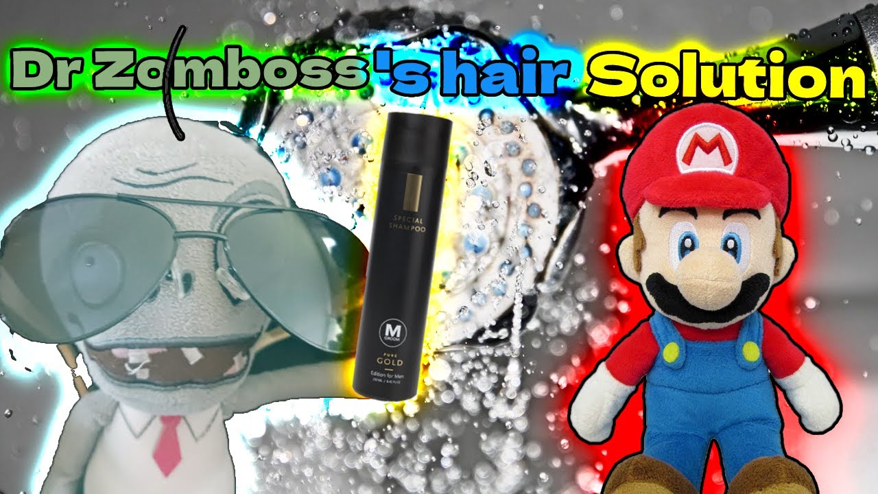 pvz plush : Dr Zomboss gets hair solution from Mario - YouTube