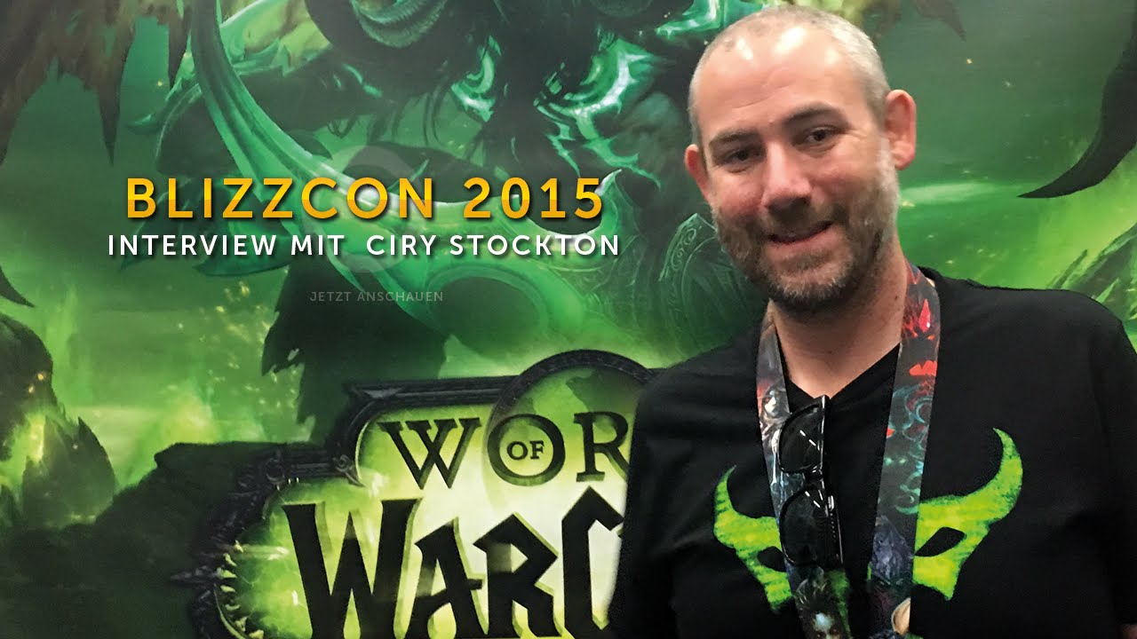 BlizzCon 2015 Legion Interview - Vanion & Cory Stockton - YouTube