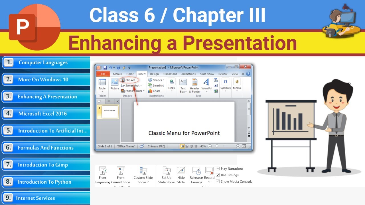 Class 6 Chapter 3 - Enhancing a Presentation | CBSE based Enhancing a ...