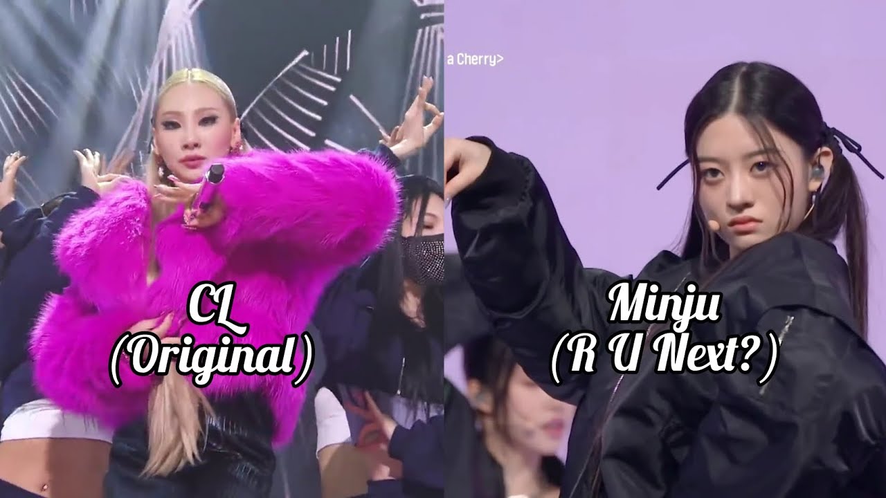 [R U Next?] Minju Part in 'Tie a Cherry' // Original Artist - CL // ALL ...