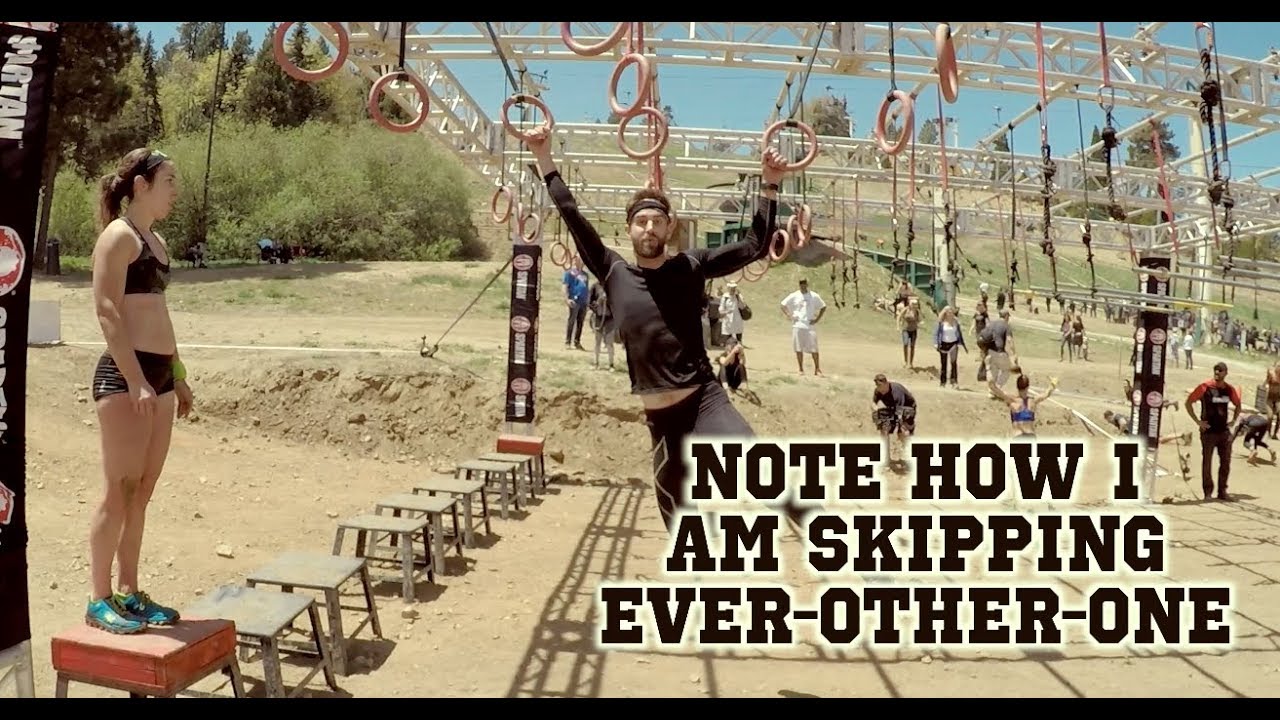 💪 Spartan RINGS & DANGLING ROPES: How-to & Hints from Big Bear ...
