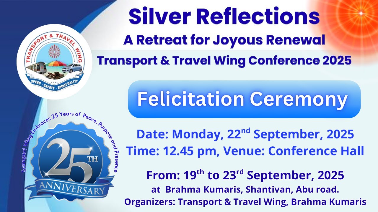 LIVE: Felicitation Ceremony || 22/9/2025, 12.45 PM, Conference Hall ...