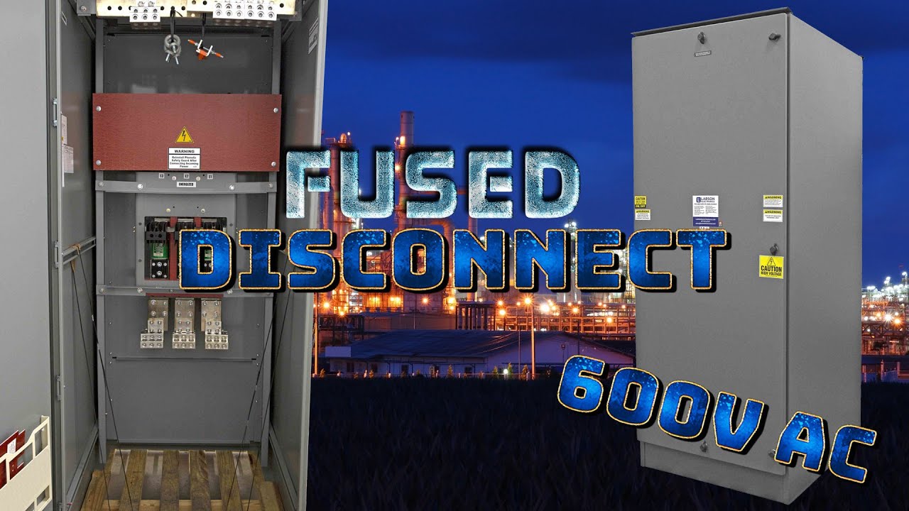 2,000-amp Disconnect Switch - Fused @ 2,000A - 600V AC, 3PH - Input ...