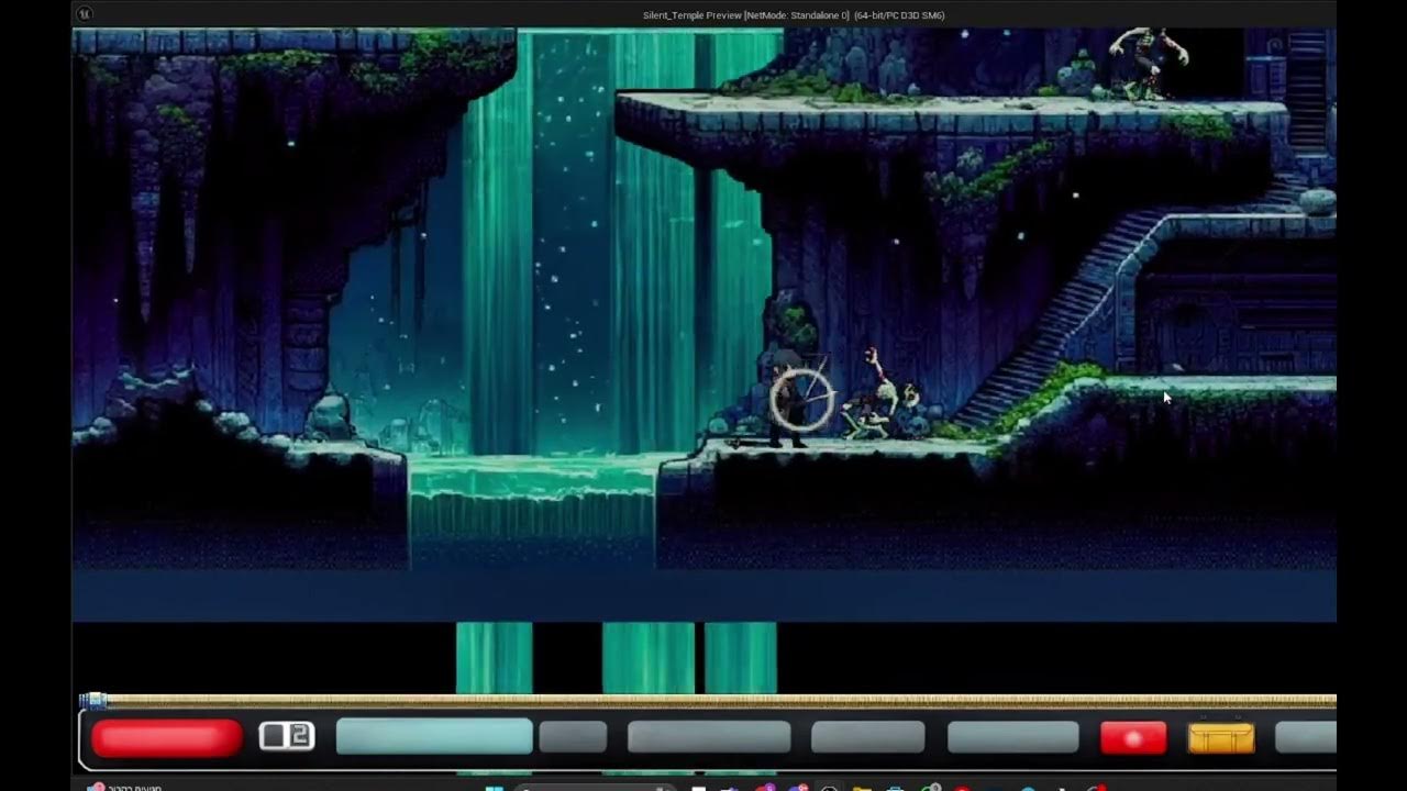 Silent Temple, 2D Platformer using Unreal Engine Blueprints - YouTube