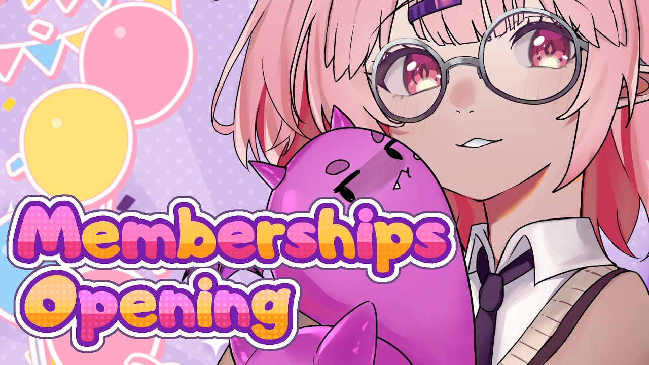 MEMBERSHIPS OPENING - 10HRS DONOTHON - YouTube