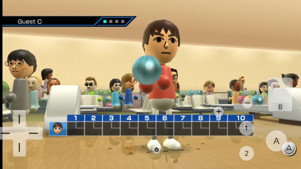 A Quick Game of 10 Pin Bowling in Wii Sports in Dolphin Emulator - YouTube