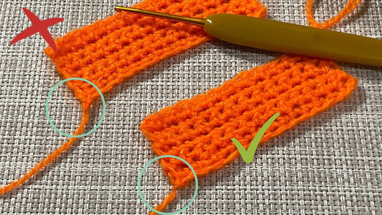Crochet slip stitch / Perfect first stitch - YouTube