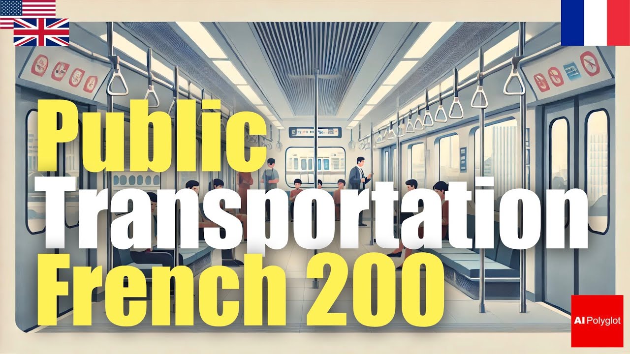 Public Transportation French 200 | Passive listening - YouTube
