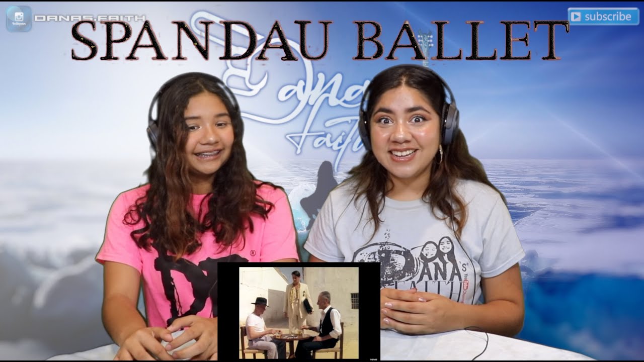 Two Girls React To Spandau Ballet - Gold (HD Remastered) - YouTube